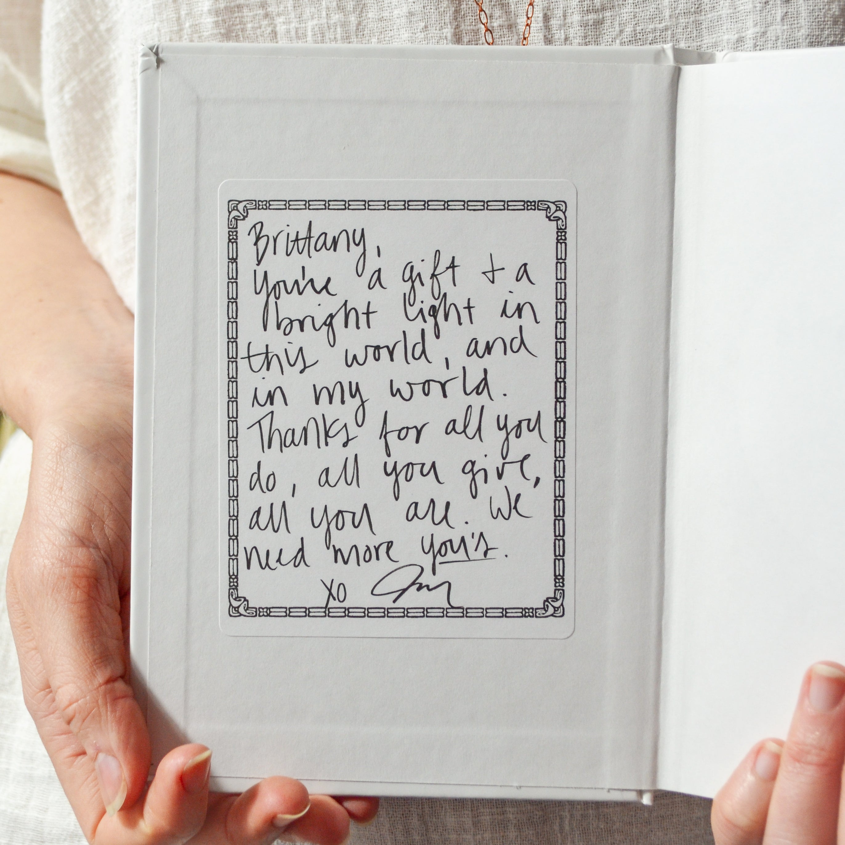 Signed Bookplates– Healing Brave